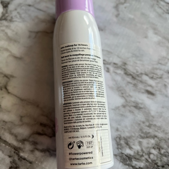 Makeup | Tarte Maracuja Miracle Mist Setting Spray | Poshmark